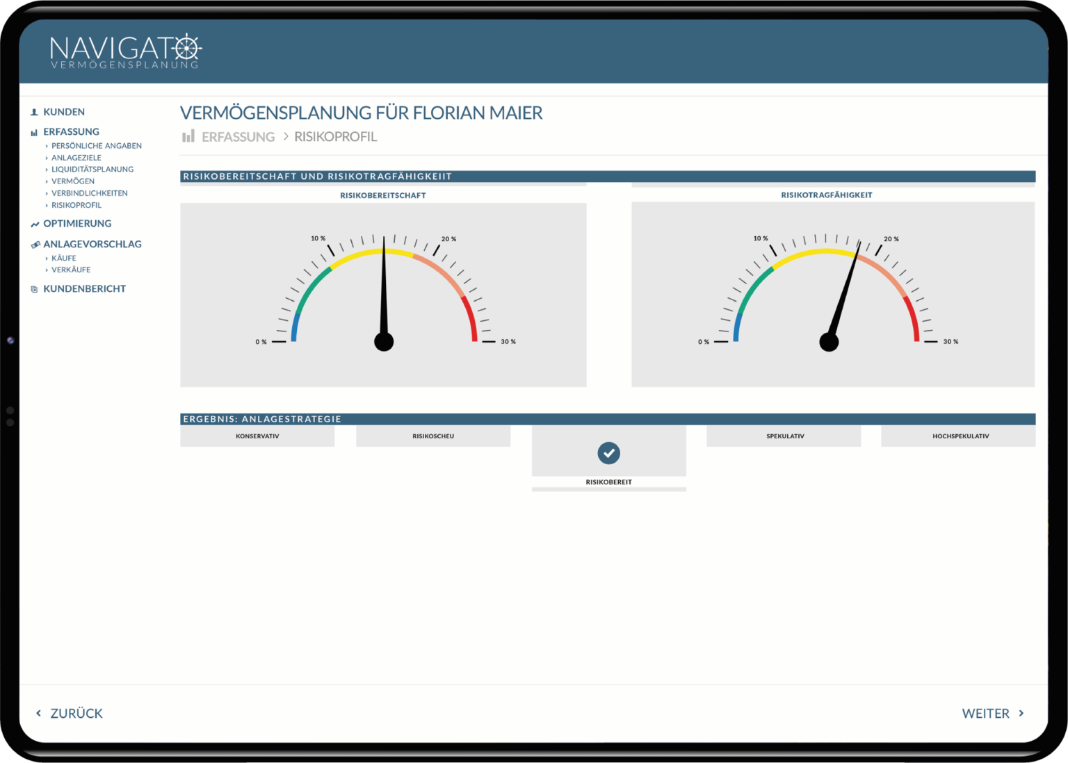 Microplan GmbH Finanzsoftware - NAVIGATO Vermögensplanung